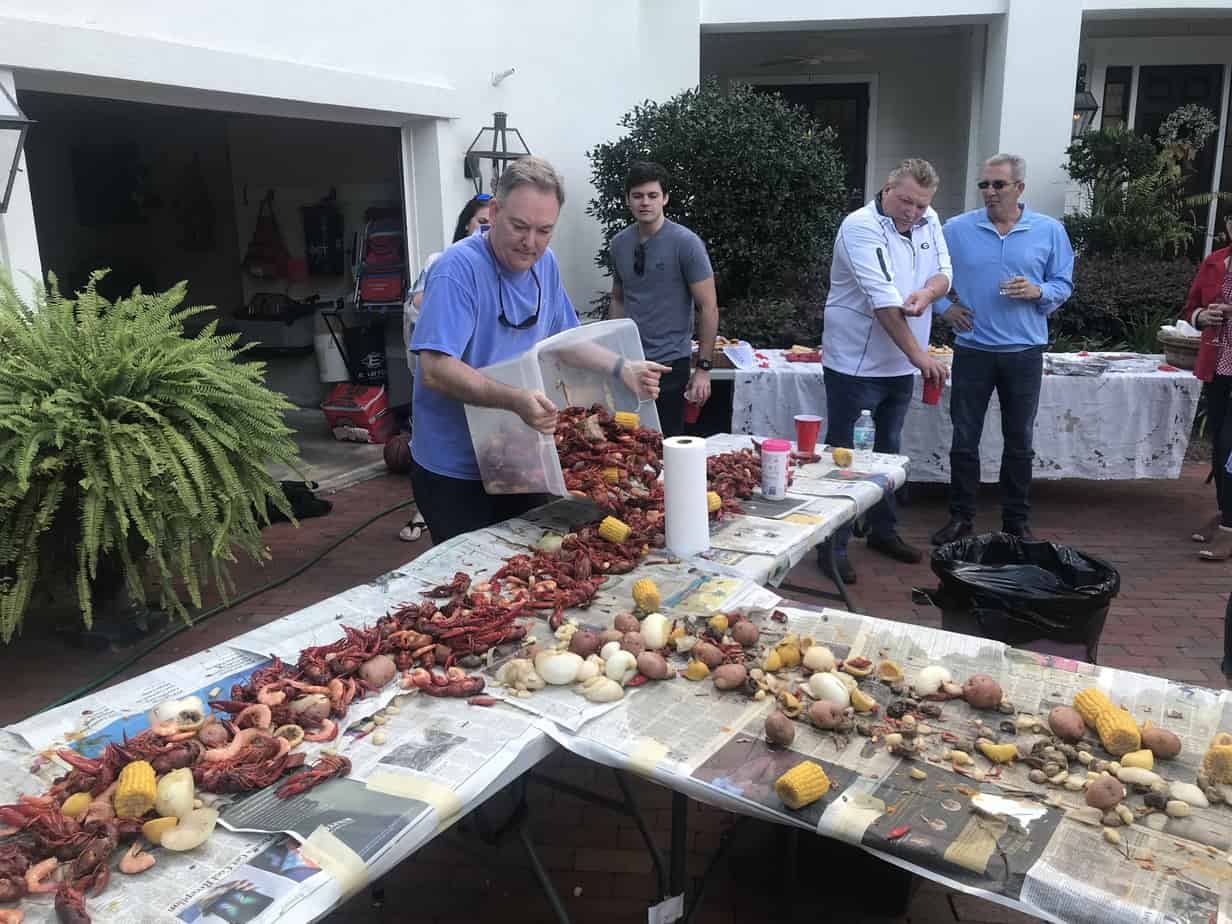 Crawfish Boil: Laughter, Joy & Good Food - two dandelions